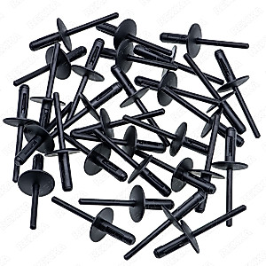 Rexka 30pcs Fender Liner Bumper Cover Wheel Arch Trim Cover Nylon Expanding Rivets for BMW 51777171004 X1 X3 X4 X5 X6 Series