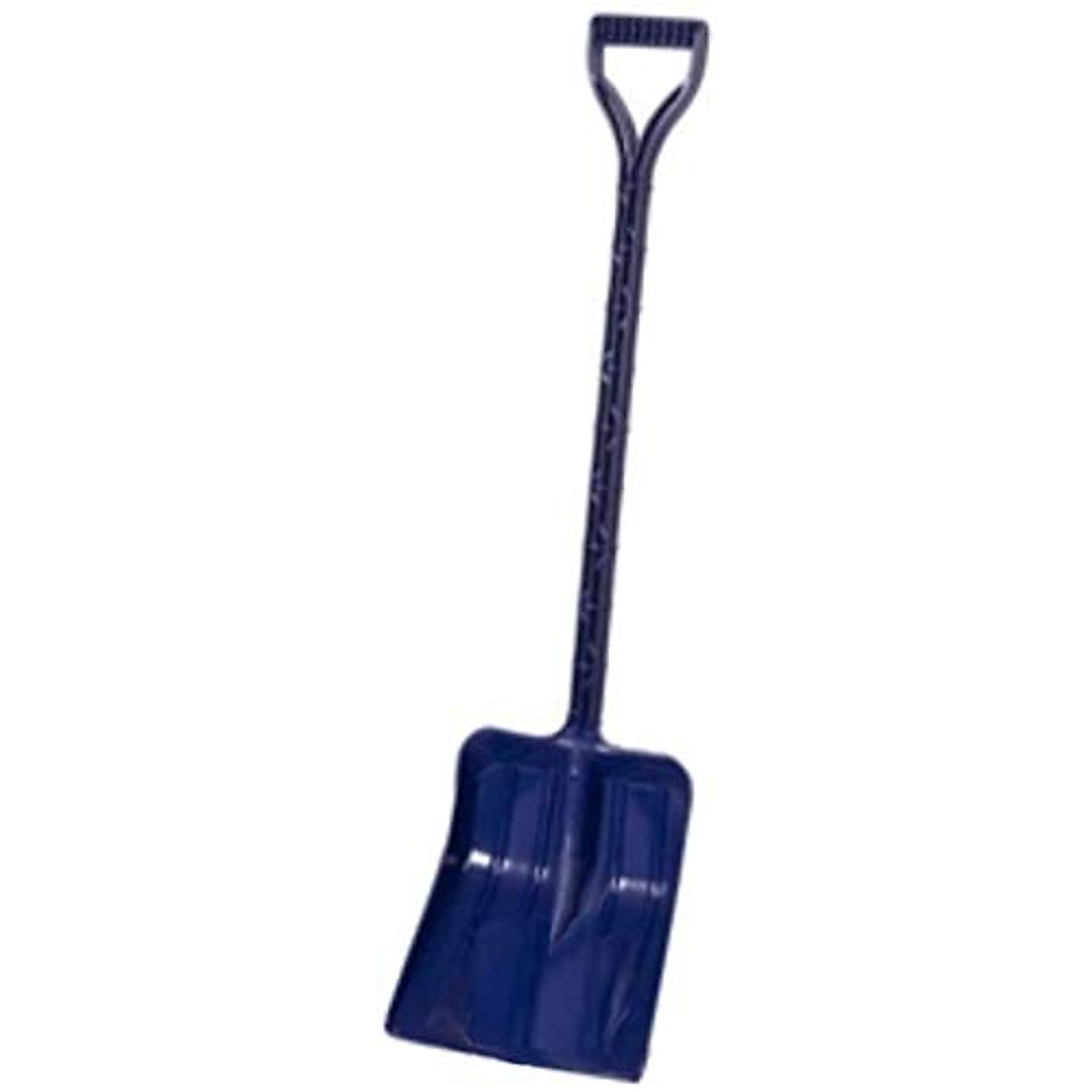 Rocky Mountain Goods Kids Snow Shovel - Perfect Sized Snow Shovel for Kids Age 3 to 12 - Safer Than Metal Snow Shovels - Extra Strength Single Piece Plastic Bend Proof Design (1, Blue)