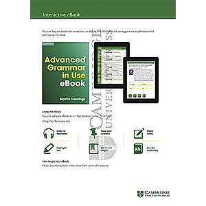 Advanced Grammar in Use Book with Answers and Interactive eBook: A Self-study Reference and Practice Book for Advanced Learners of English