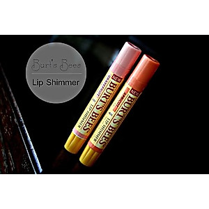 Burt's Bees Lip Shimmer, Grapefruit 0.09 Ounce (Pack of 4)