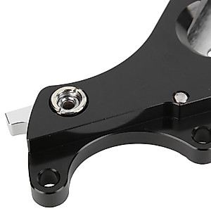 Jiawu Disc Brake Adapter, Mountain Bike Disc Brakes, Aluminum Alloy Disc Brake Mounting Adapter Converter, Rear Wheel Heavy Duty Conversion Accessories, Easy Installation