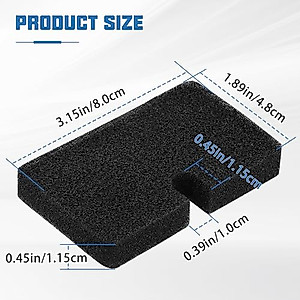 OCEAIR Air Filter Replace Husqvarna 502198602 502 19 86-02 502 19 86-01 for Husqvarna Trimmer leaf blower 225B 225BX 225L 227L 232 235 240 232L 235R 240RJ Pack of 5