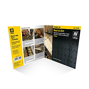 Vallejo Dust & Dirt Pigment Set, 4x35ml