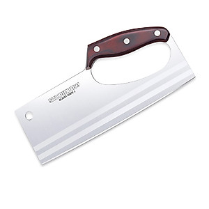 STUPIDCOW 8 Inch Kitchen Knife Cooking Knife, Sharp Asian Knife in German High Carbon Stainless Steel with Ergonomic Handle