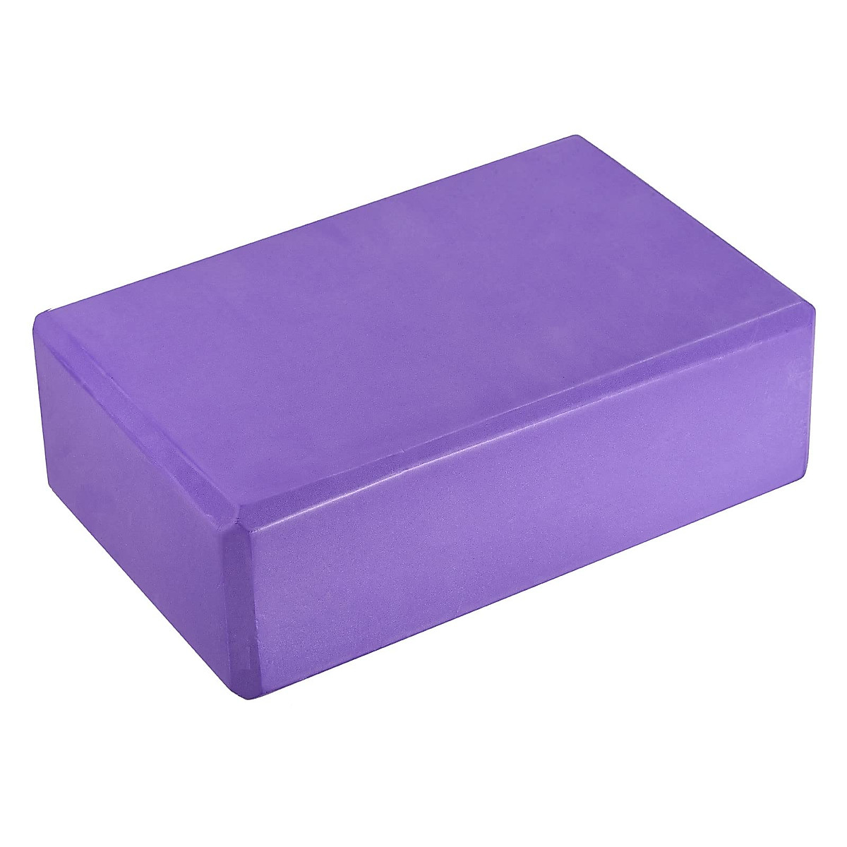 uxcell Yoga Block 9"x6"x3" Light Weight High-Density EVA Foam Brick for Beginners, Yogis, Pilates, Meditation, Purple