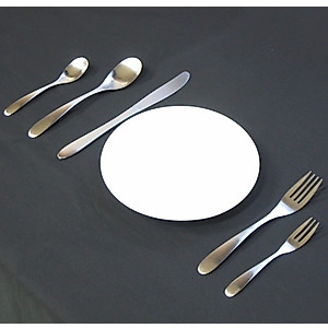 Nagao NT-5 Dinner Cutlery Set, 10-Piece Stainless Steel, Made in Japan