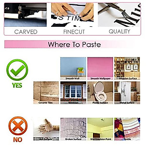 Wall Stickers for Kids Boys Bedroom Rocket Ship Outer Space Planet Decals Removable Vinyl Window Door Murals Astronaut Decoration (16.5" x 35.4")