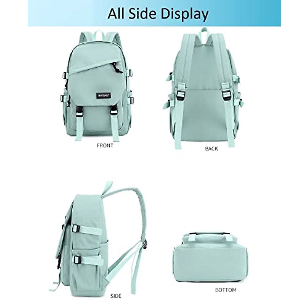 ETAISHOW Backpack for Boys Girls Backpack for Elementary Middle School Laptop Backpack for Women