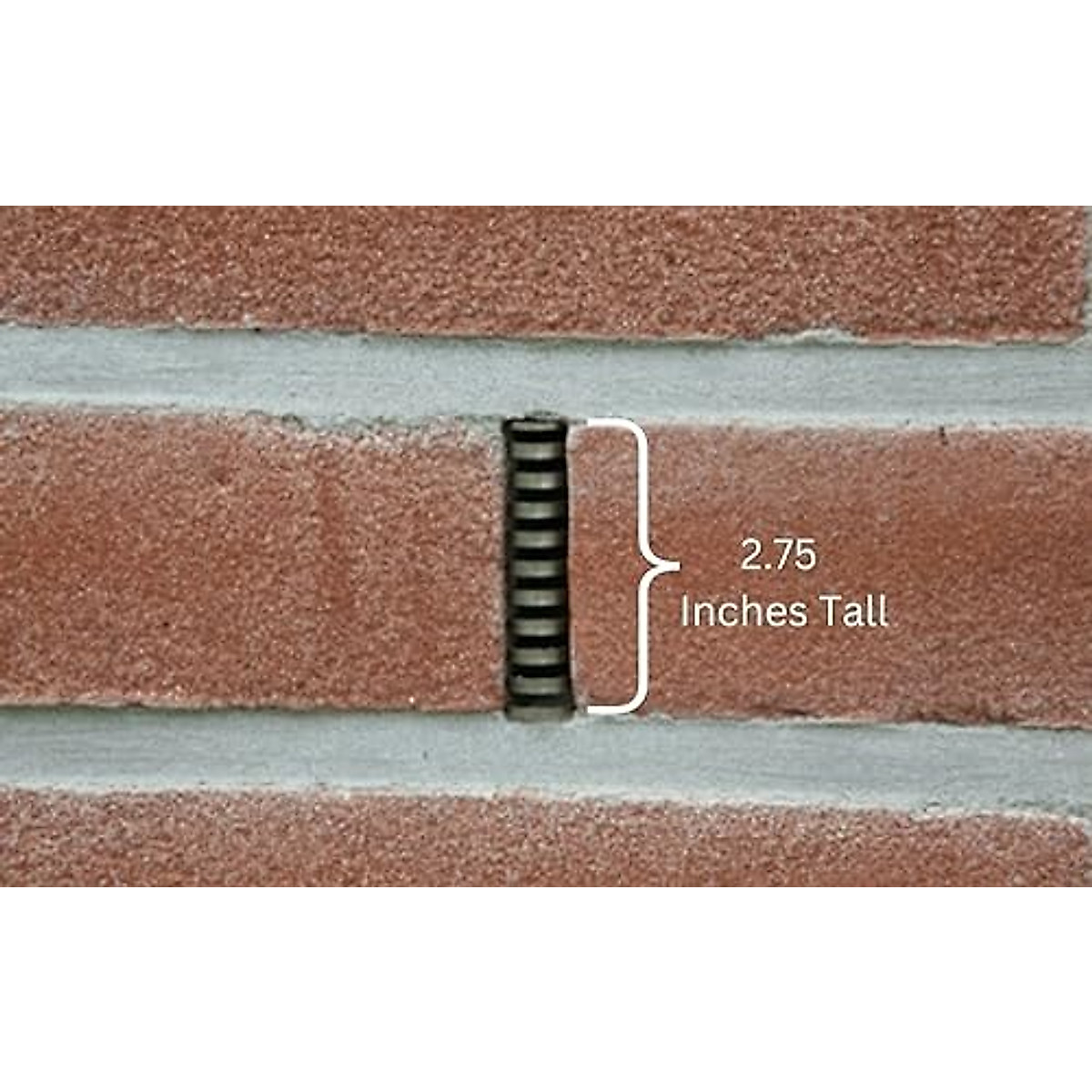 Rid-O-Mice Stainless Steel Brick Weep Hole Covers (80, 2.75 Inch) Stops and Keeps Out Mice, Wasps, Bees, Lizards, Snakes, Scorpions and Many Insects.