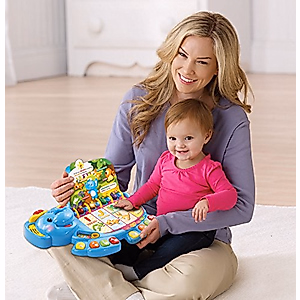 VTech Touch and Teach Elephant Book , Blue