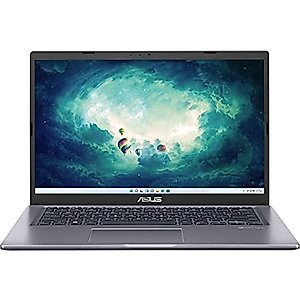 ASUS 2023 Newest Vivobook Laptop, 14 Inch Display, AMD Ryzen 3 3250U Processor, 12GB RAM, 256GB SSD, AMD Radeon Graphics, Bluetooth, Webcam, Windows 11 in S Mode, Bundle with JAWFOAL