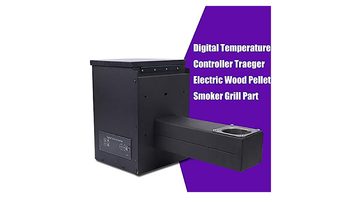 Vertical Pellet Hopper Assembly Kit for BBQ & Smoking