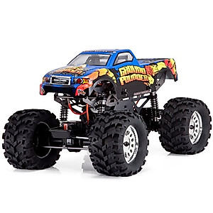 Redcat Racing Ground Pounder 1/10 Scale Electric Monster Truck with Ground Pounder Body