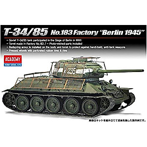 Academy T-34/85 No. 183 Factory "Berlin 1945" Model Kit