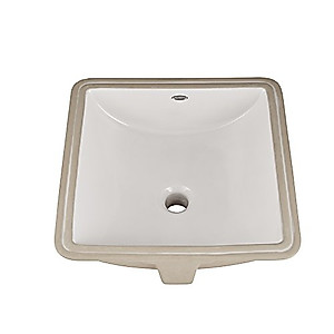 American Standard 0426000.020 Studio Care 13 by 13-Inch Under Counter Lavatory Sink, White
