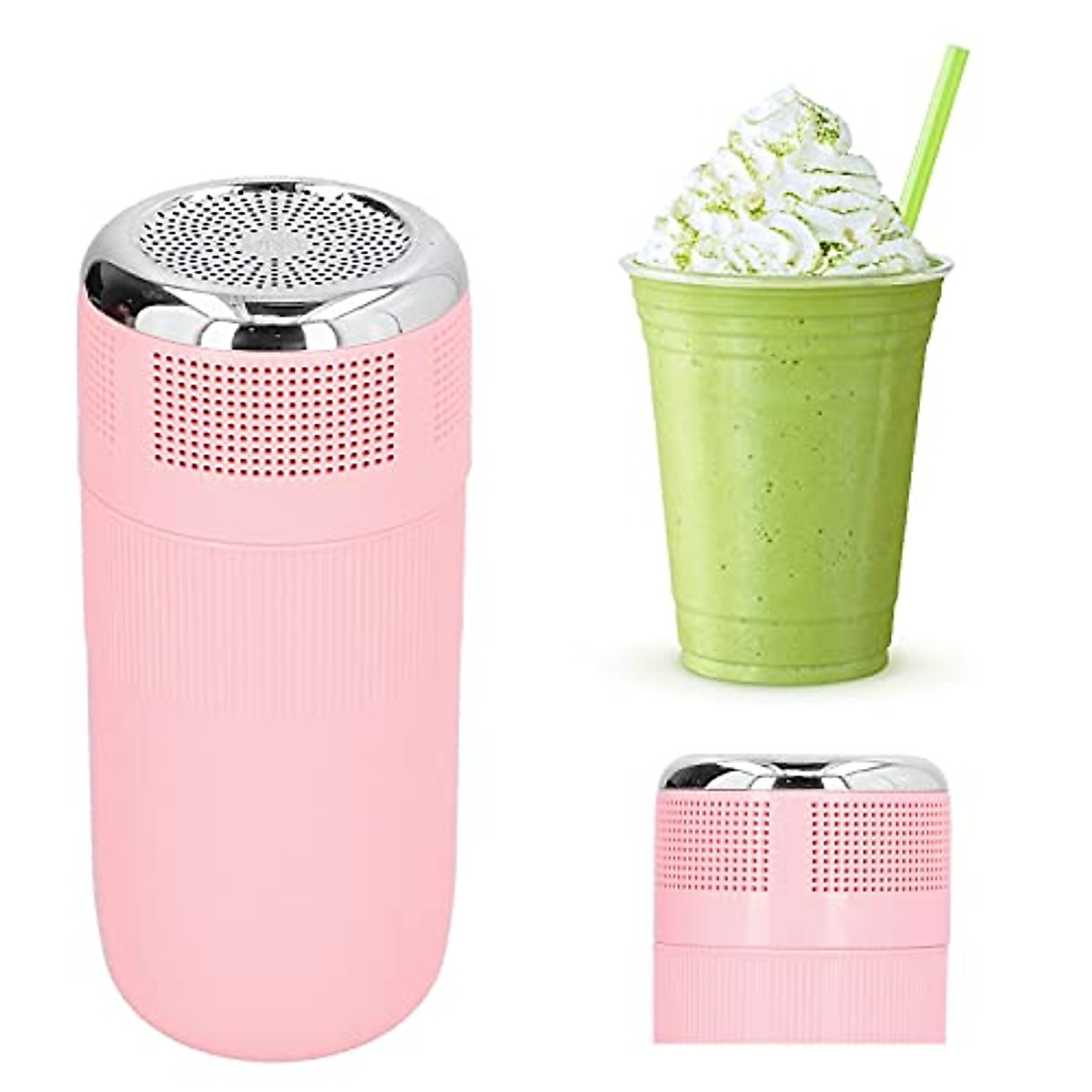 Yosoo Portable Mini Refrigerating Cup with USB Power Supply, Fast Cooling Cup for Home and Outdoor Use 380ml Capacity, Auto Shutdown