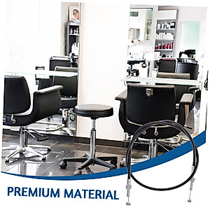 TIDTALEO Chassis Cable Rubber Base Cable Recliner Handle Replacement Recliner Release Handle Recliner Cable Hydraulic Replacement Cable Salon Chair Aluminum Alloy Shampoo Bed Chair Line