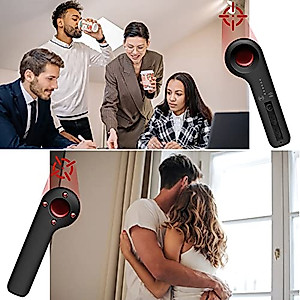 CFOZUZO Hidden Devices Detector, Hidden Camera Detectors for Wireless Audio Bug Camera, RF Signal and GPS Detector, High Sensitivity Bug Detector Anti-Spy Hidden Camera for Hotel, Office and Travel…
