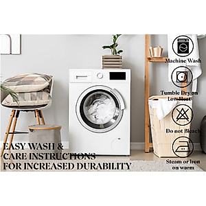 Peace Sleep Bedding - 600 Thread Count Egyptian Cotton Sheets - Luxury Full Size Cooling Bed Sheets - Soft Sateen Weave Cotton Bed Sheets - Deep Pocket Fits Upto 16" Deep Mattress - White