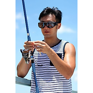 Aviator JP Fitovers - Matte Black - Grey Lens (AV001)