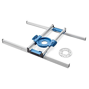 Router Sled, Benchtop Board Slab Flattening Jig | Precise Router Flattening Sled System for Slabs, End-Grain Boards & Resin Projects - Durable Table Top Wood Slab Flattening Jig