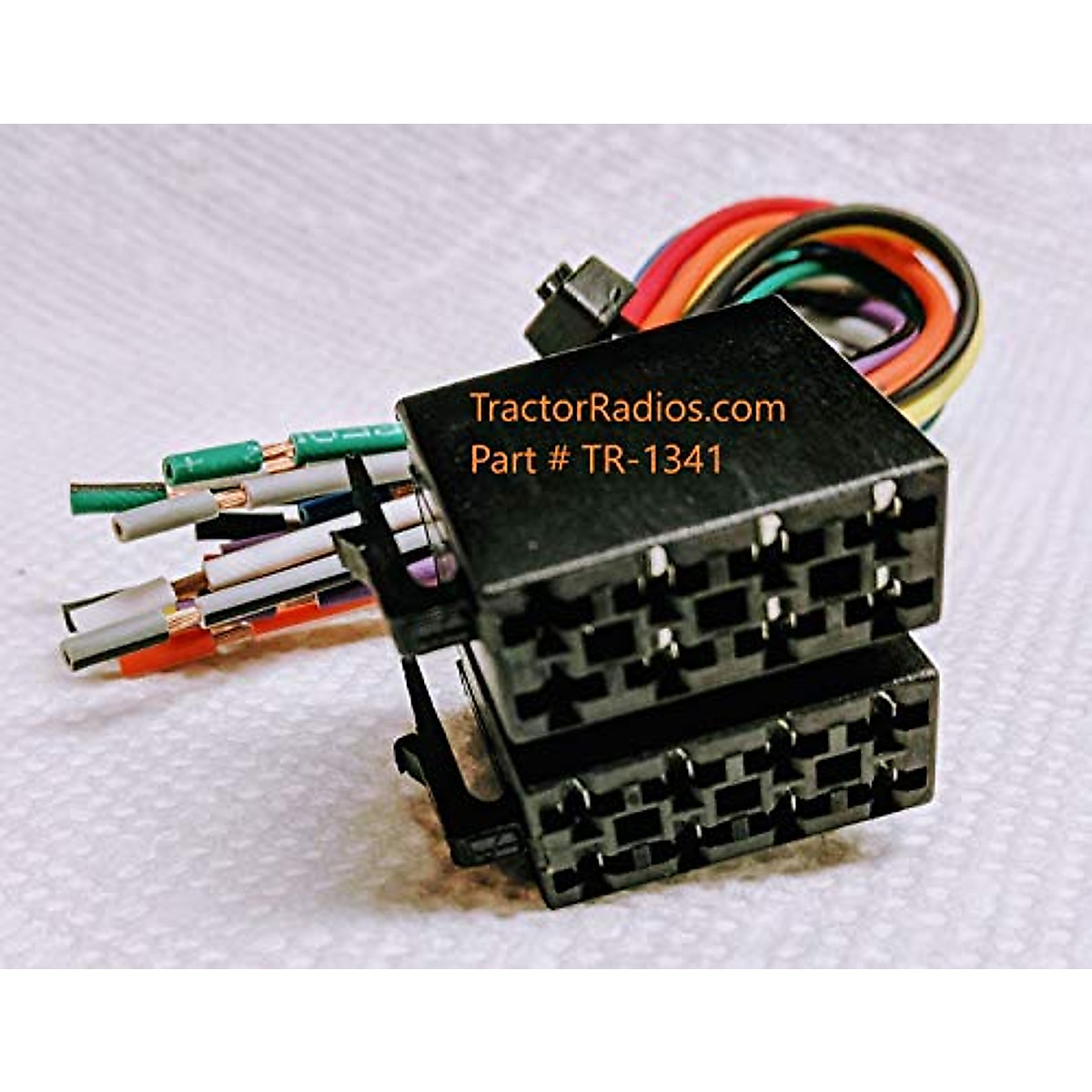 Semi Truck Stereo Male ISO Wiring Harness Radio CD Player in Dash ...