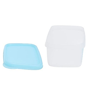 Refrigerator Produce Saver Bins, -18°-105° 200ml Food Containers Microwave Heating Containers Heat Preventing Food Grade Material for Preserve Food Heat Food