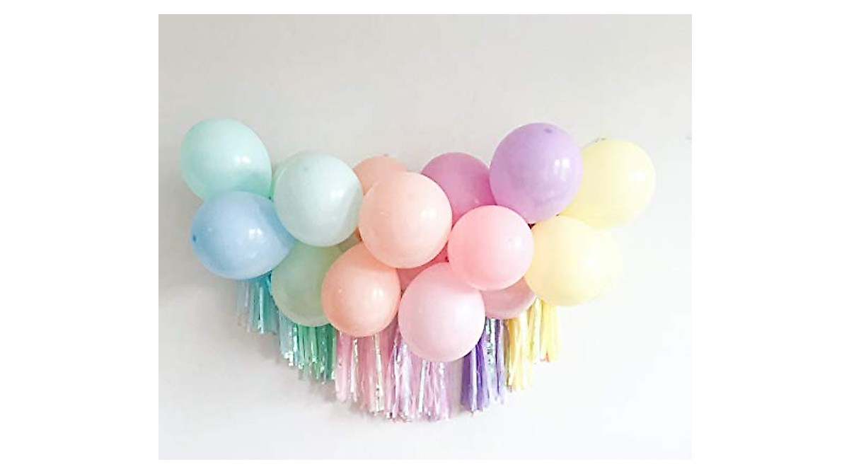 Brontothere 12" Pastel Balloons - 100 Pack Party Decorations