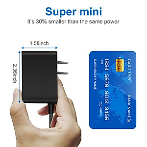 TTODDE UL Listed 6V 2A AC/DC Adapter 6V Power Supply Charger 6V Adapter 2A 1.5A 1A 0.5A 0.3A 12W DC 6V Power Adapter for Omron Healthcare Upper Arm Blood Pressure Monitor, Touchless Trash Can