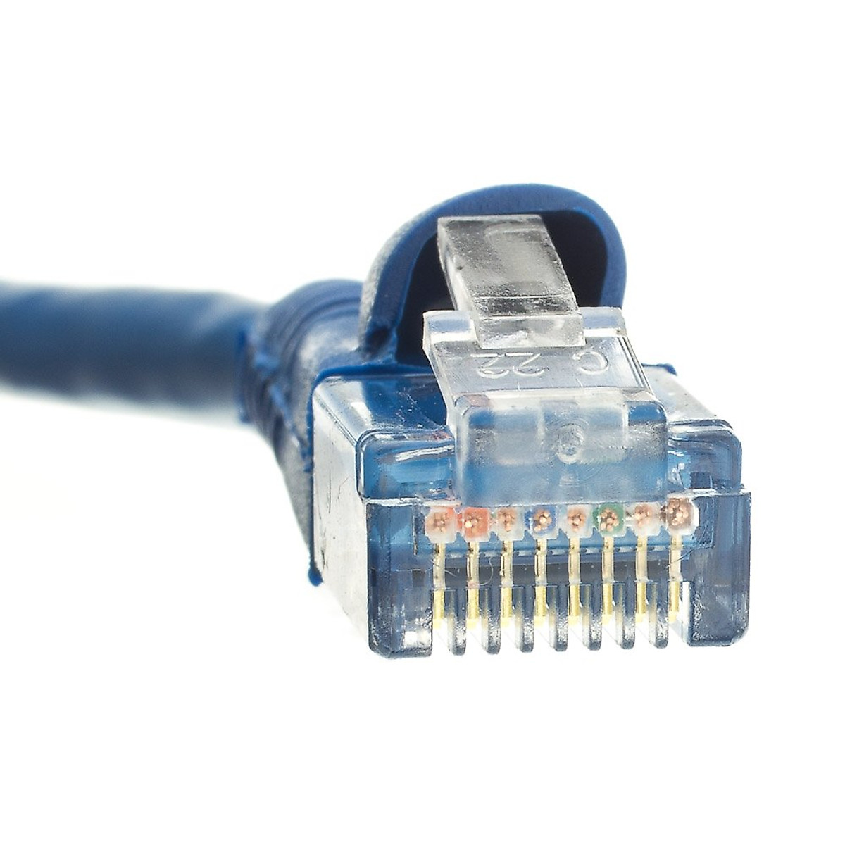 CABLYTIC (100 Pack Cat 6 Ethernet Cable 150 Feet Blue UTP Booted 150 FT Computer Network Cable, Internet Cable, Cat 6 Cable