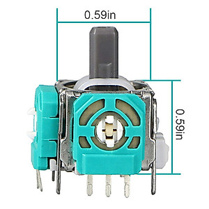 2 X 3D Controller Joystick Axis Analog Sensor Module Replacement for Xbox One