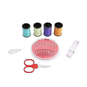 IRDFWH Sewing Kits Portable DIY Multi-Function Box Set Handmade Knitting Stitching Embroidery Thread Accessories