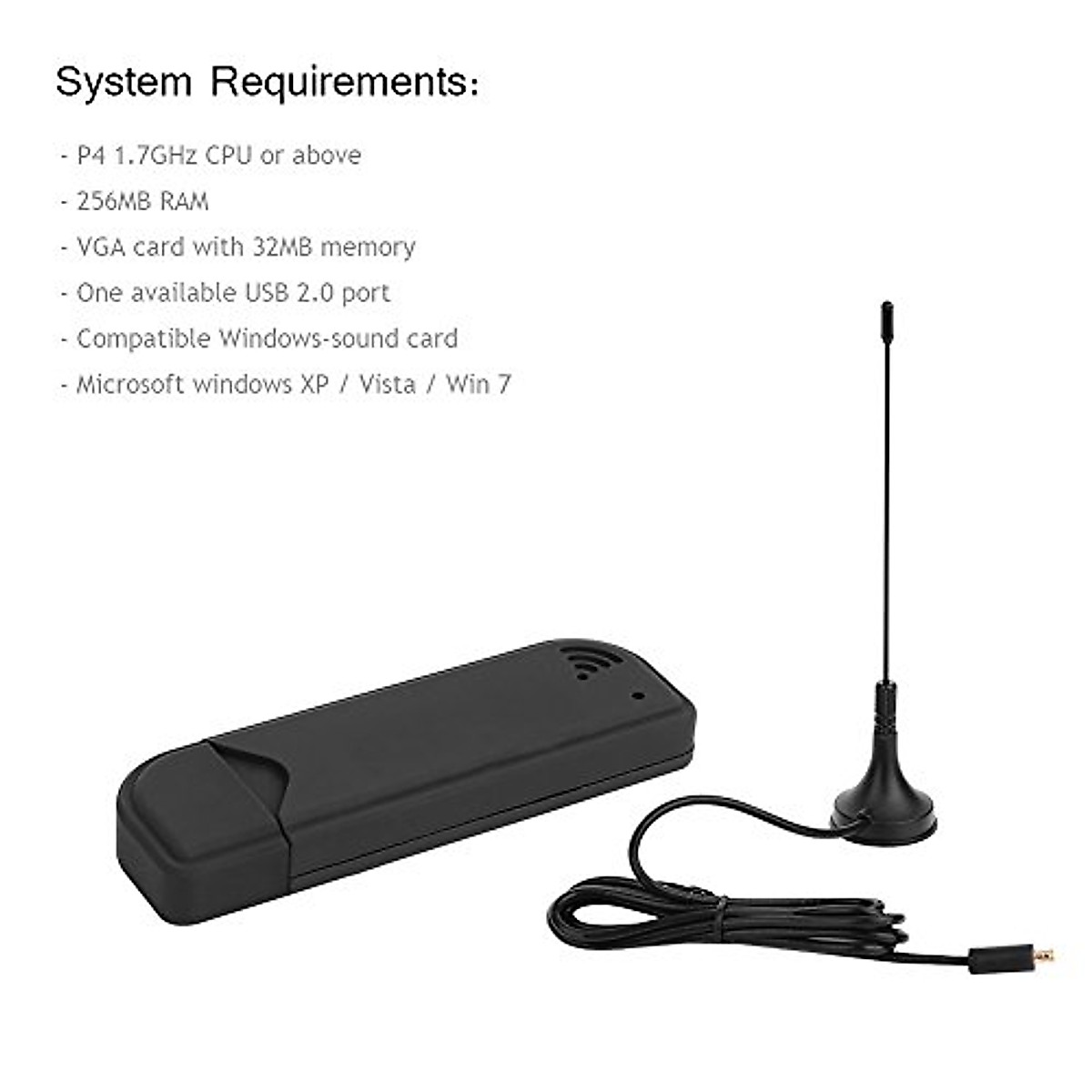 TV Receiver, USB HD TV Turner,Mini ISDB-T Laptop Digital TV Stick Tuner Recorder Receiver