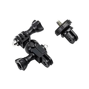 Rotation Ball Joint Mount Extension Accessories with 1/4 Thread for GoPro Hero 9/8/7/6/5/4/3+/3/2/1
