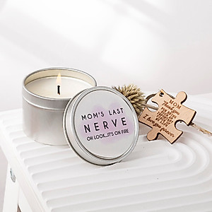 ELEMENU Gift Basket for Mom, Mothers Day Birthday Gifts Basket for Mom from Daughters Sons Kids, Unique Gifts for Mom, Wife, Mother in Law, Christmas, Valentines Day Gifts Ideas 6pcs