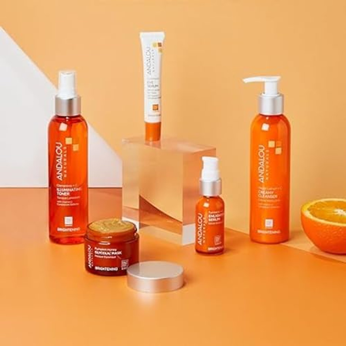 Andalou Naturals, Toner Facial Toner Helps Hydrate Balance Skin pH For Clear Bright Skin, Clementine Plus C, 6 Fl Oz