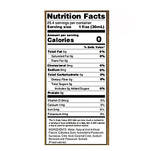 Jordan's Skinny Syrups Sugar Free Coffee Syrup, Maple Bourbon Pecan Flavor Drink Mix, Zero Calorie Flavoring for Chai Latte, Protein Shake, Food and More, Keto Friendly, 25.4 Fl Oz, 1 Pack