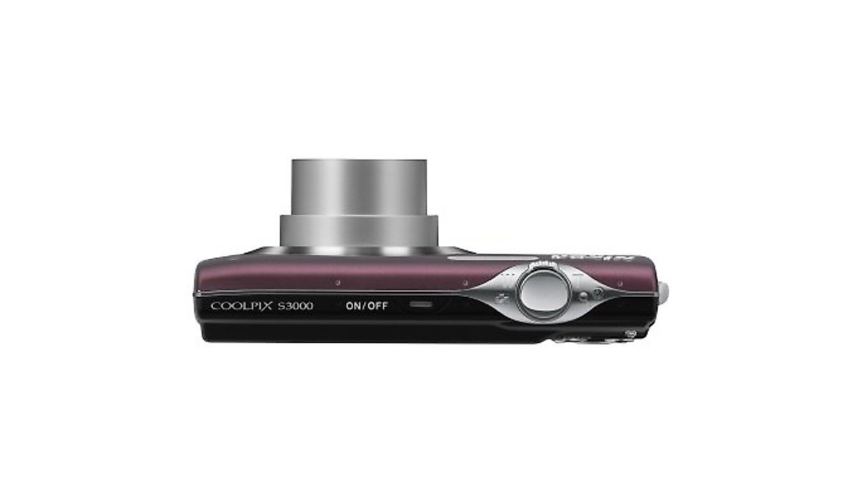 Nikon Coolpix S3000 12MP Digital Camera with 4x Zoom & Image Stabilization