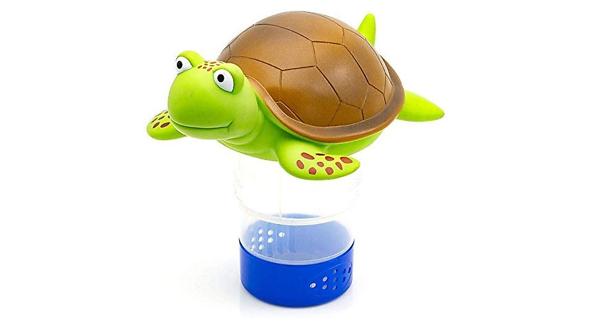 WWD POOL Turtle Chlorine Floater - Durable Pool Dispenser