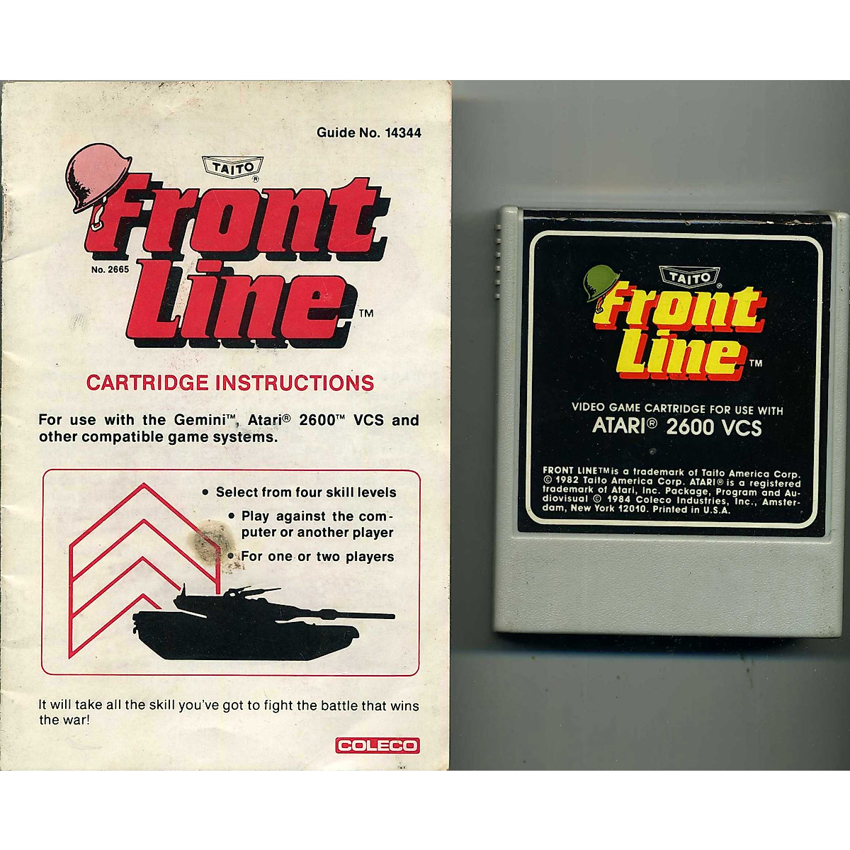 Taito Front Line for Atari 2600
