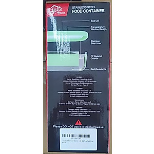 Lille Home Leak Proof Steel Food Containers - Snack Stainless Steel Containers - Ideal for Educational Settings & Daycare - Nesting Trio with Silicone Lids - 47oz+30oz+16oz - Dark Blue