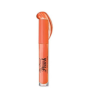 Too Faced Sweet Peach Creamy Peach Oil Lip Gloss - Poppin Peach