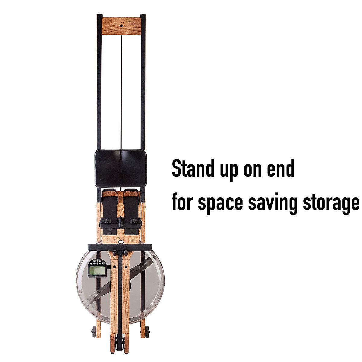 WaterRower Ash Rowing Machine with S4 Monitor | USA MADE | Original Handcrafted Erg Machine for Home Use & Gym | Best Warranty