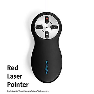 Kensington Wireless Presenter with Red Laser Pointer (K33272WW)