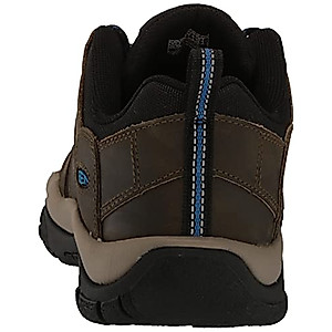 KEEN Men's Newport Durable Breathable Low Height Hiking Shoes, Dark Olive/Austern, 10.5