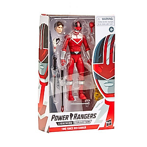 Power Rangers Lightning Collection Time Force Red Ranger 6-Inch Premium Collectible Action Figure Toy with Accessories
