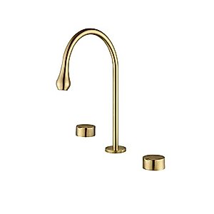 Bath Shower Faucet Deck Mounted Kitchen Fixture Wash Basin Tap Faucets Washing Hand Basin Brass Taps