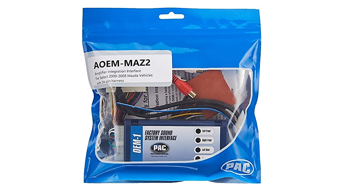 PAC AOEM-MAZ2: Mazda Amplifier Interface for Non-Bose Systems