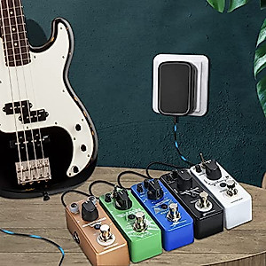 Gonine 18V Power Supply for Dunlop MXR Guitar Pedal, 18Volt 1A AC Adapter 110-240V AC to DC Center Negative DC Plug for JOYO JP-01 JP-02 Effect Pedal Cord.