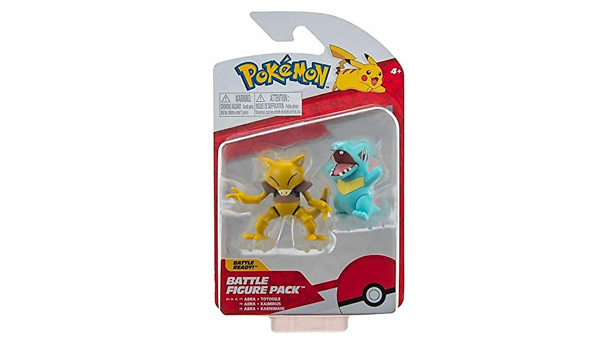 Pokemon Battle Figure Pack - Abra & Totodile